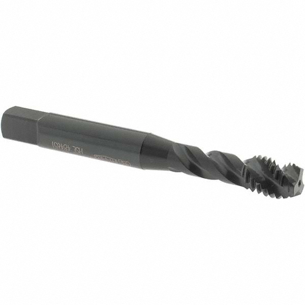 OSG - Spiral Flute Tap: M8x1.25, Metric Coarse, 3 Flute, Modified Bottoming Chamfer, 6H Class of ...