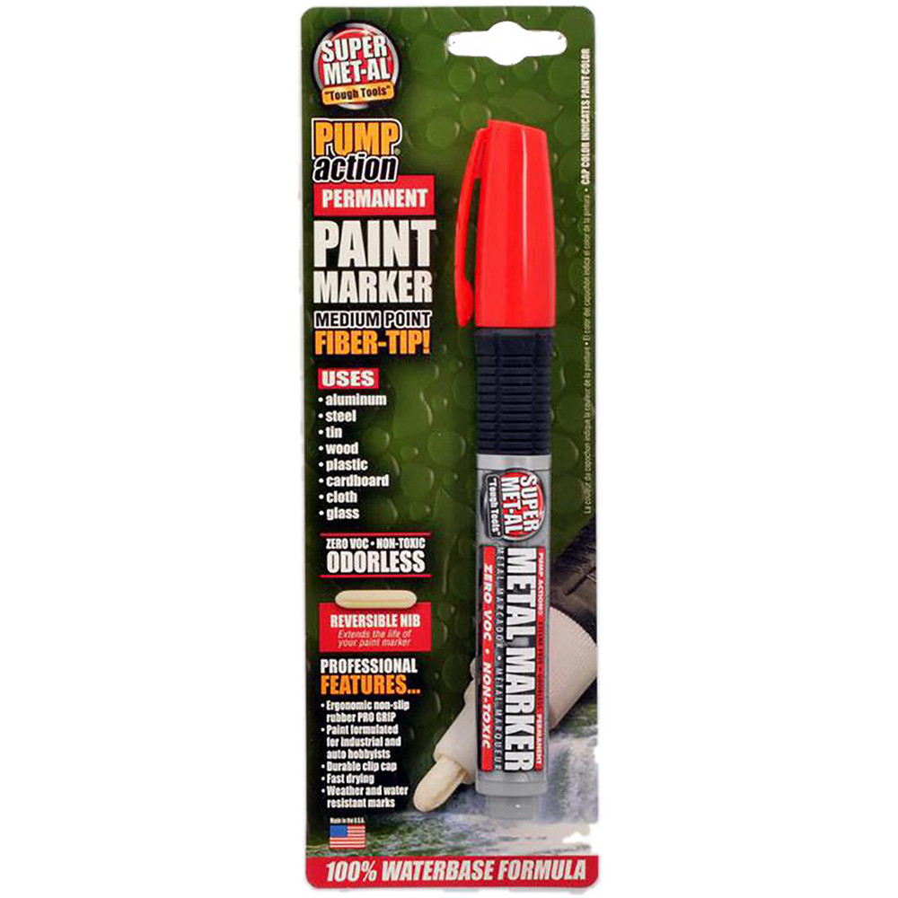 Super Met-Al - Paint Pen: Red | MSC Direct