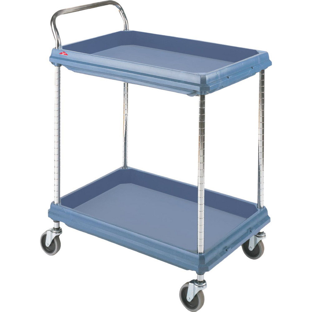 Metro - Utility Utility Cart: 33-3/4" Long, 21-1/2" Wide, Polymer ...