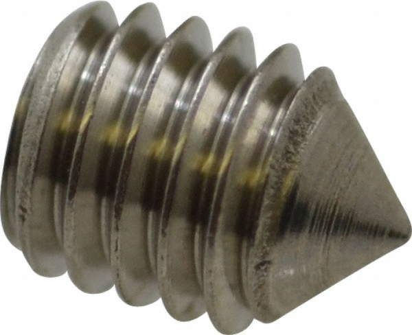 Value Collection - #10-32 UNF, 1/4" OAL, Cone Point Set Screw ...