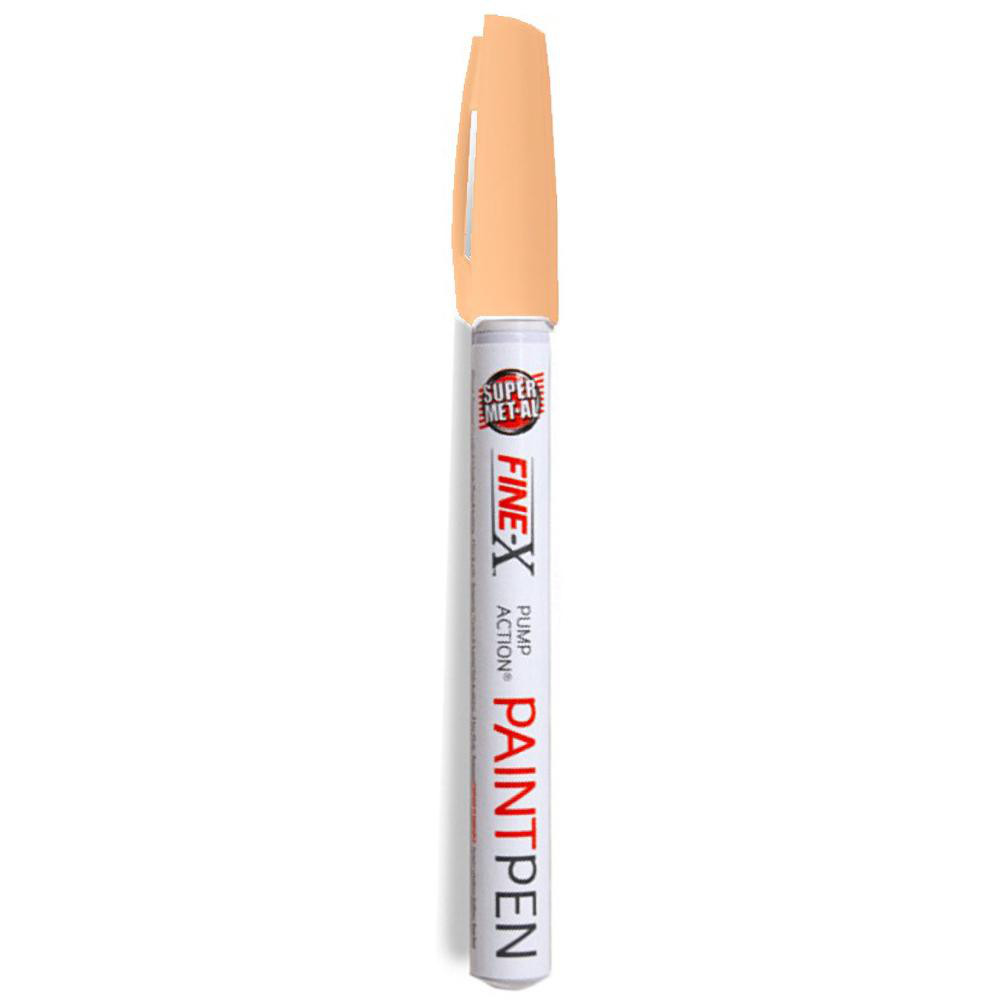 Super Met-Al - Paint Pen: Orange, Fine Tip | MSC Direct
