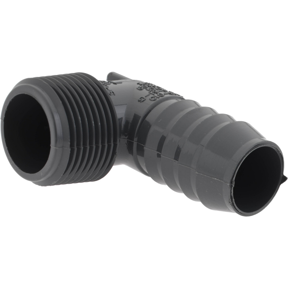 Value Collection - Barbed Tube Elbow: 1" Barbs, 1" MIPT | MSC Direct