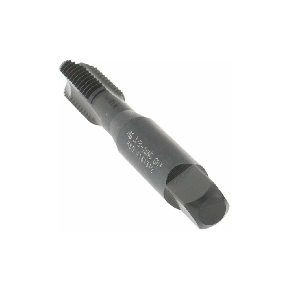 OSG - Spiral Point Tap: 3/8-16 UNC, 3 Flutes, Bottoming Chamfer, 3B ...