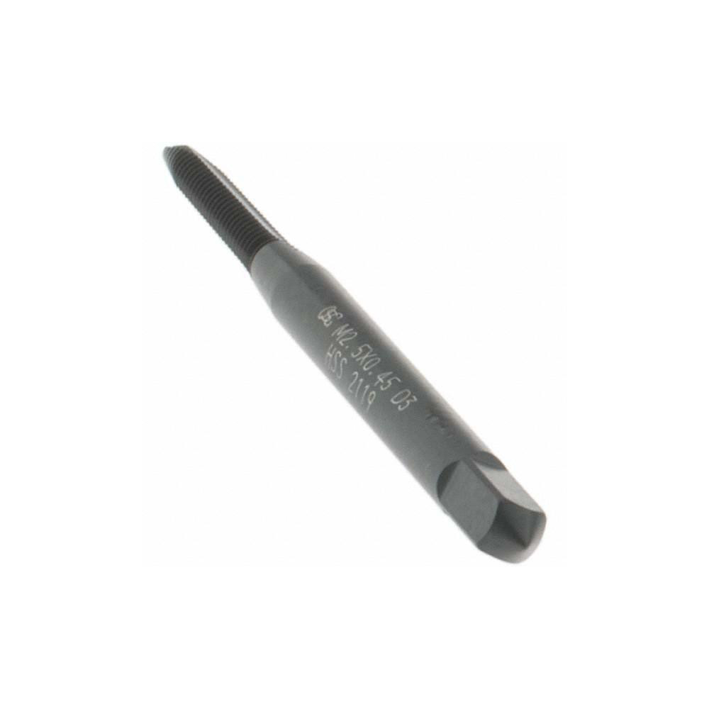 OSG - Spiral Point Tap: M2.5x0.45 Metric, 2 Flutes, Plug Chamfer, 6H ...