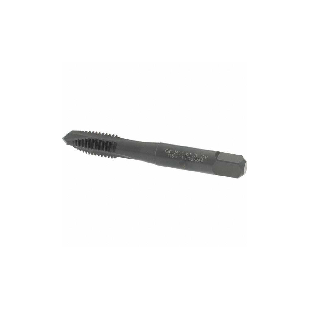 OSG - Spiral Point Tap: M10x1.5 Metric, 3 Flutes, Plug Chamfer, 6H ...