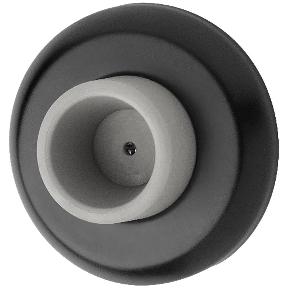 Rockwood - Door Stops: Type: Concave Bumper; Finish/Coating: Black ...