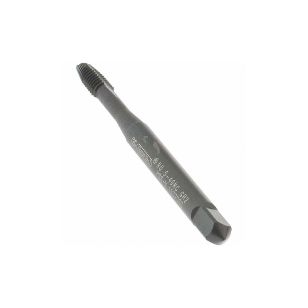 OSG - Spiral Point Tap: #5-40 UNC, 2 Flutes, Plug Chamfer, 2B/3B Class ...