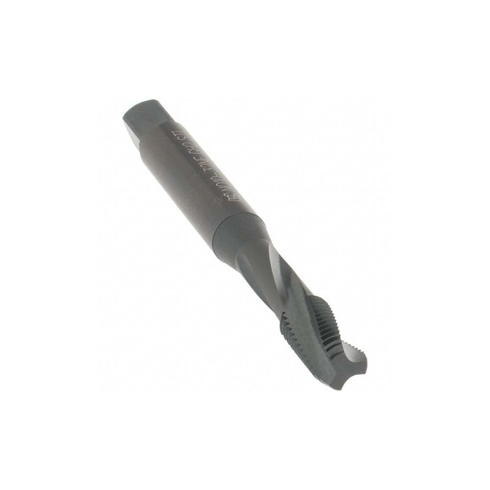OSG - #10-32 UNF, 3 Flute, 15° Helix, Modified Bottoming Chamfer, Oxide Finish, Powdered Metal ...