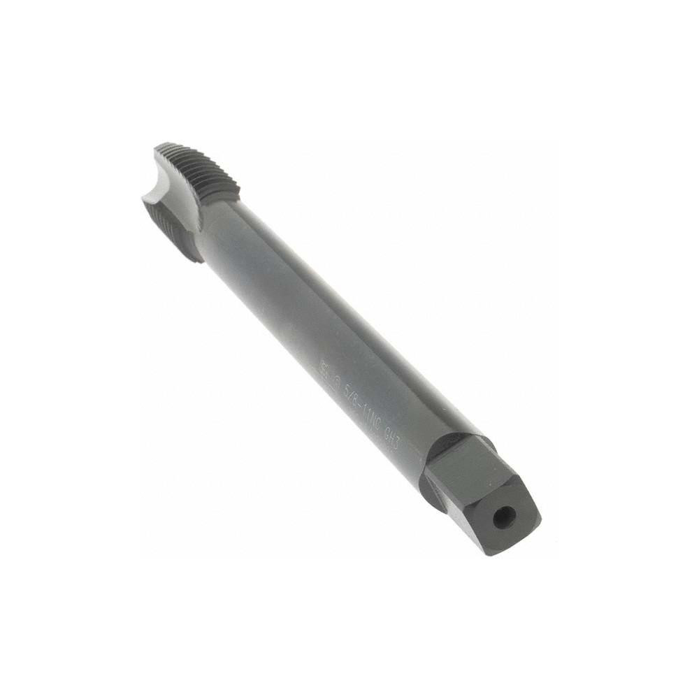 OSG - Extension Tap: 5/8-11, 3 Flutes, H3, Oxide Finish, Vanadium High ...
