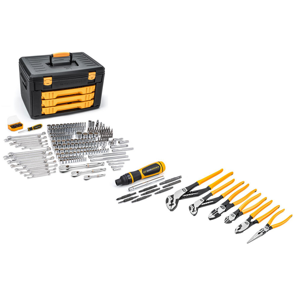 GEARWRENCH - Combination Hand Tool Set: 250 Pc, Master Tool Set | MSC ...