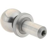 Gibraltar - 1/2" Ball Diam, 1/4" Shank Diam, Steel Inspection Tooling ...