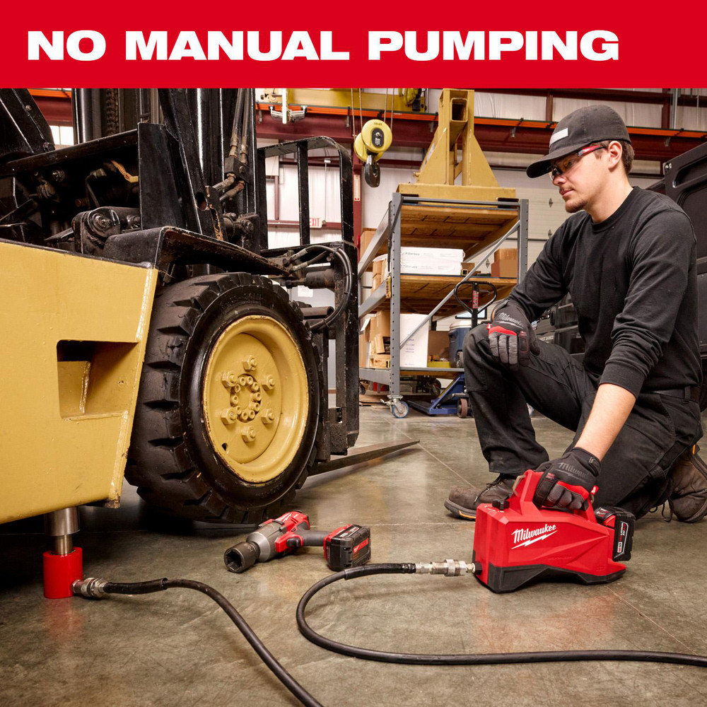 Milwaukee Tool - Power Hydraulic Pumps & Jacks: Type: Hydraulic Pump ...