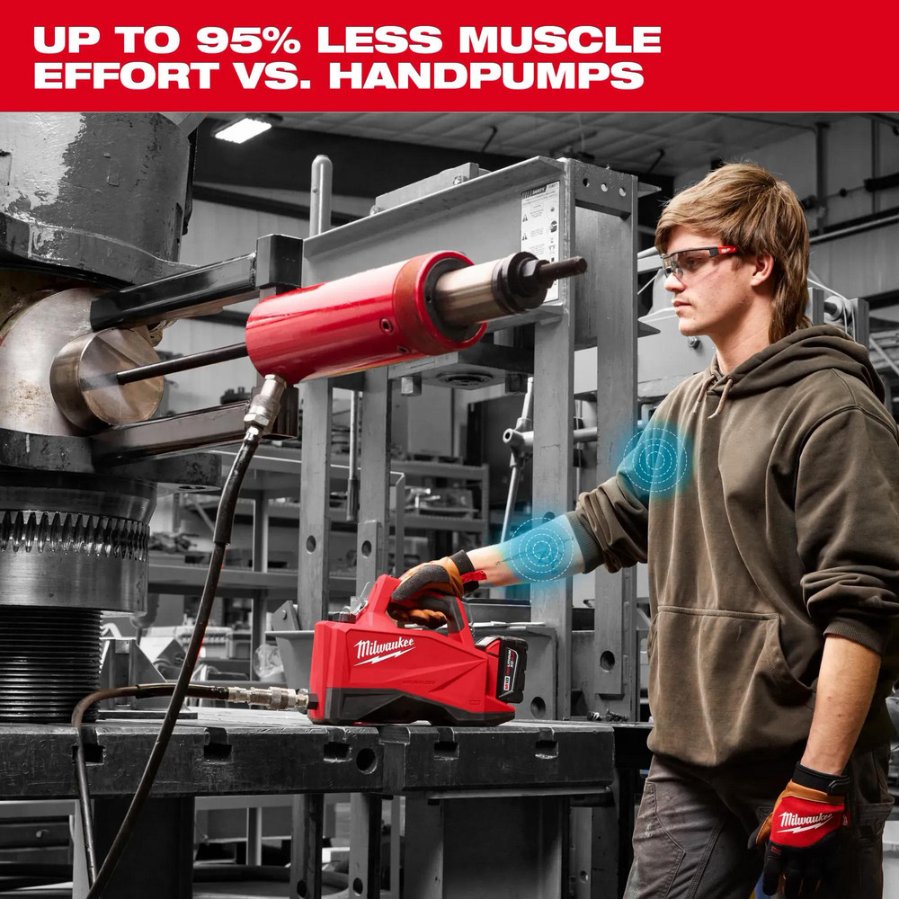 Milwaukee Tool - Power Hydraulic Pumps & Jacks: Type: Hydraulic Pump ...