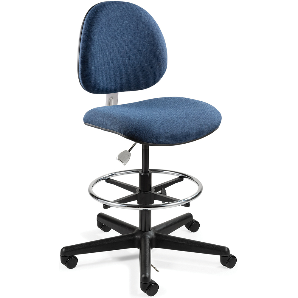 Bevco - Swivel & Adjustable Office Chairs: Swivel: Yes; Color: Blue ...