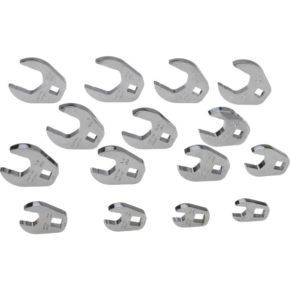 Proto - 15 Piece 3/8" Drive Open End Crowfoot Wrench Set | MSC Direct
