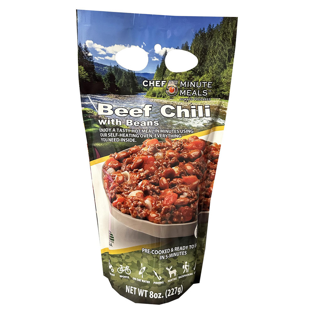 Chef 5 Minute Meals - Ready-to-Eat Meals: Type: Chili; Includes: Each ...