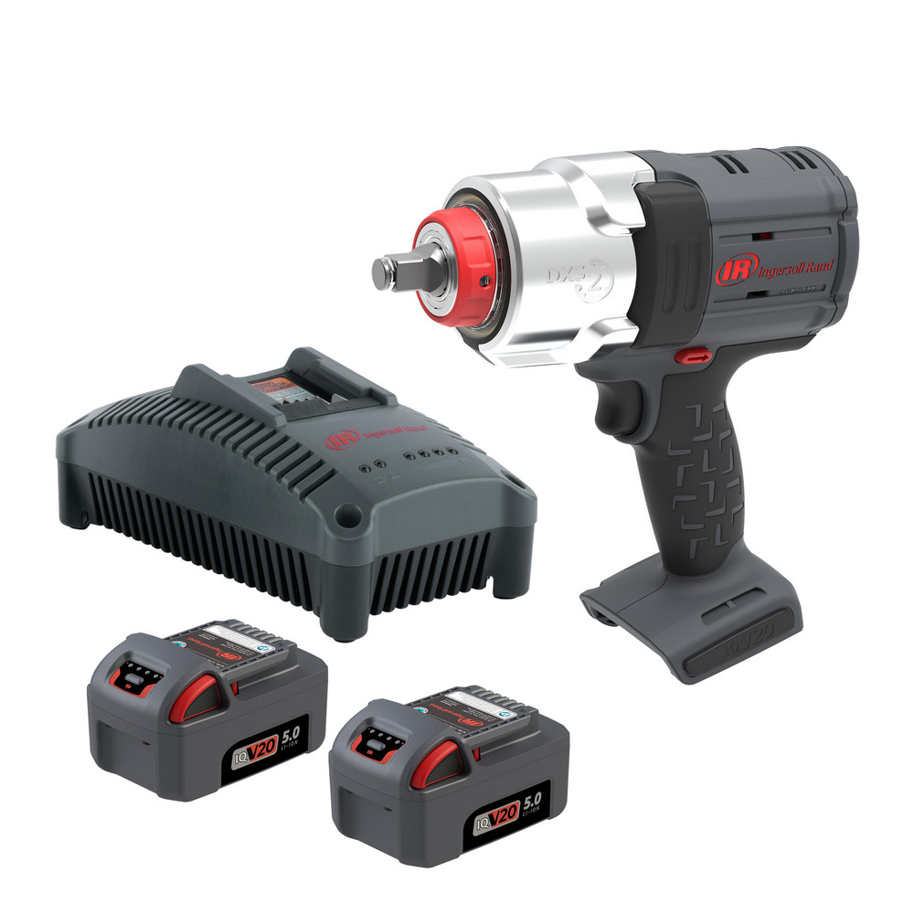 Ingersoll Rand - 1/2" Drive, 20.00 Volt, Pistol Grip Cordless Impact ...