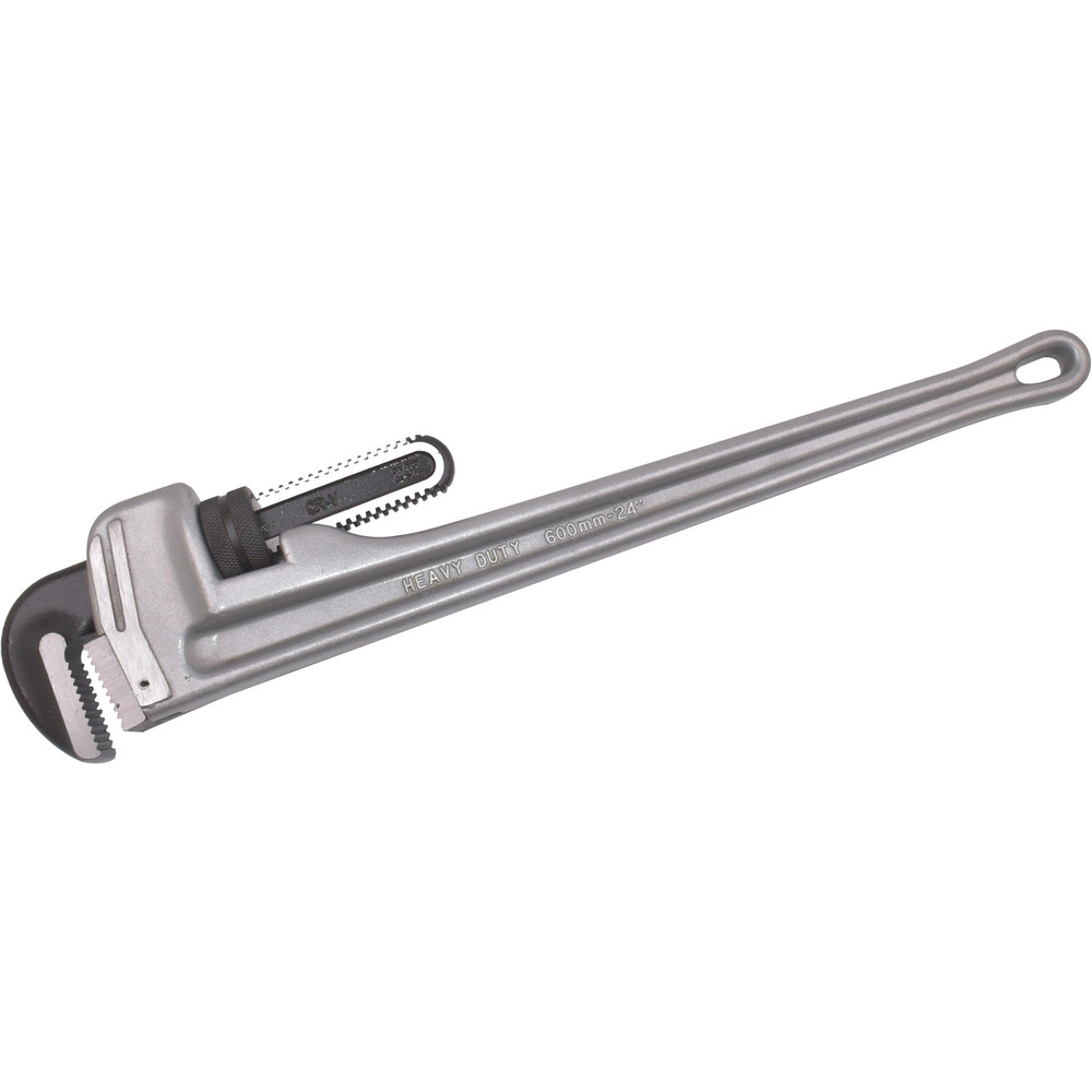 PRO-SOURCE - Straight Pipe Wrench: 3" Max, 24" OAL, Aluminum | MSC Direct
