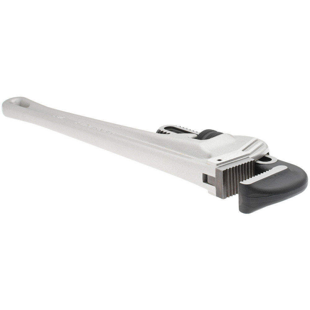 PRO-SOURCE - Straight Pipe Wrench: 18" OAL, Aluminum | MSC Direct
