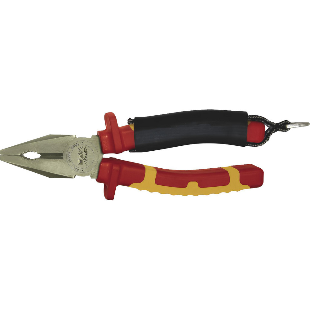 EGA Master - Pliers: Jaw Texture: Grooved; Plier Type: Combination ...