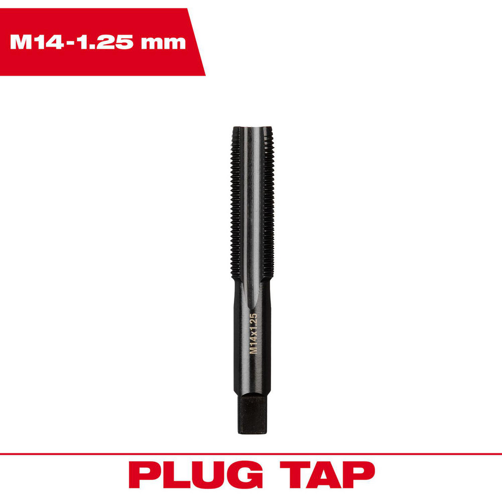 Milwaukee Tool - Straight Flute Tap: 3/4-14, NPT, 4 Flute, Taper, 2B ...