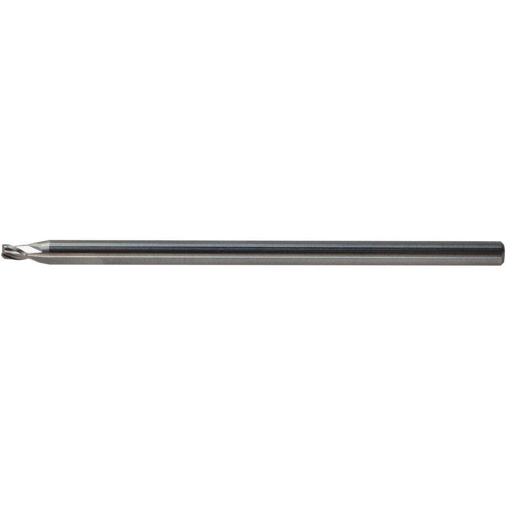Keo - Square End Mill: 0.0700" Dia, 0.1050" LOC, 3 Flute, Solid Carbide ...