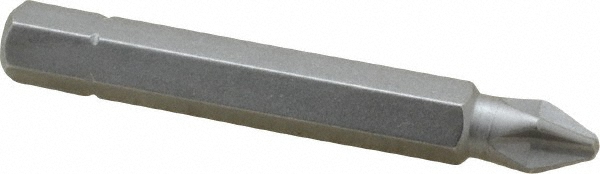 Wera - Power Screwdriver Bit: #2 Phillips, PH2 Speciality Point Size, 1 ...