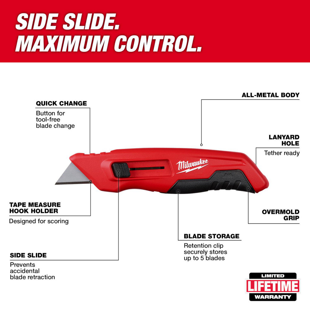 Milwaukee Tool - Utility Knives, Snap Blades & Box Cutters: Blade Type ...