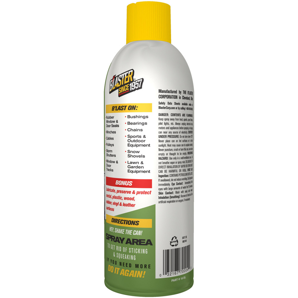 Blaster Chemical - Multipurpose Lubricants & Penetrants; Food Grade: No ...