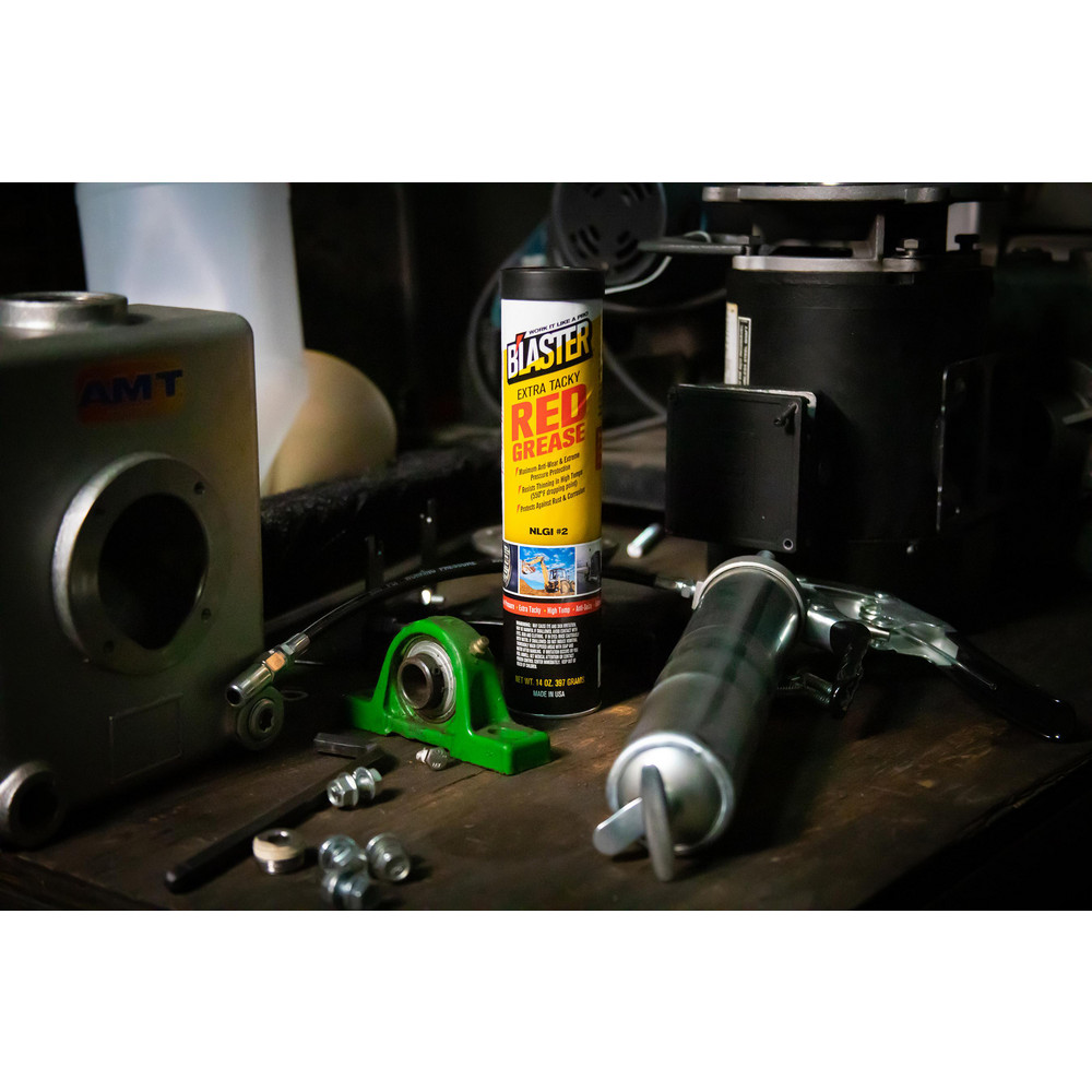 Blaster Chemical - 14OZ TUBE RED B'LASTER X-TACKY GREASE | MSC Direct