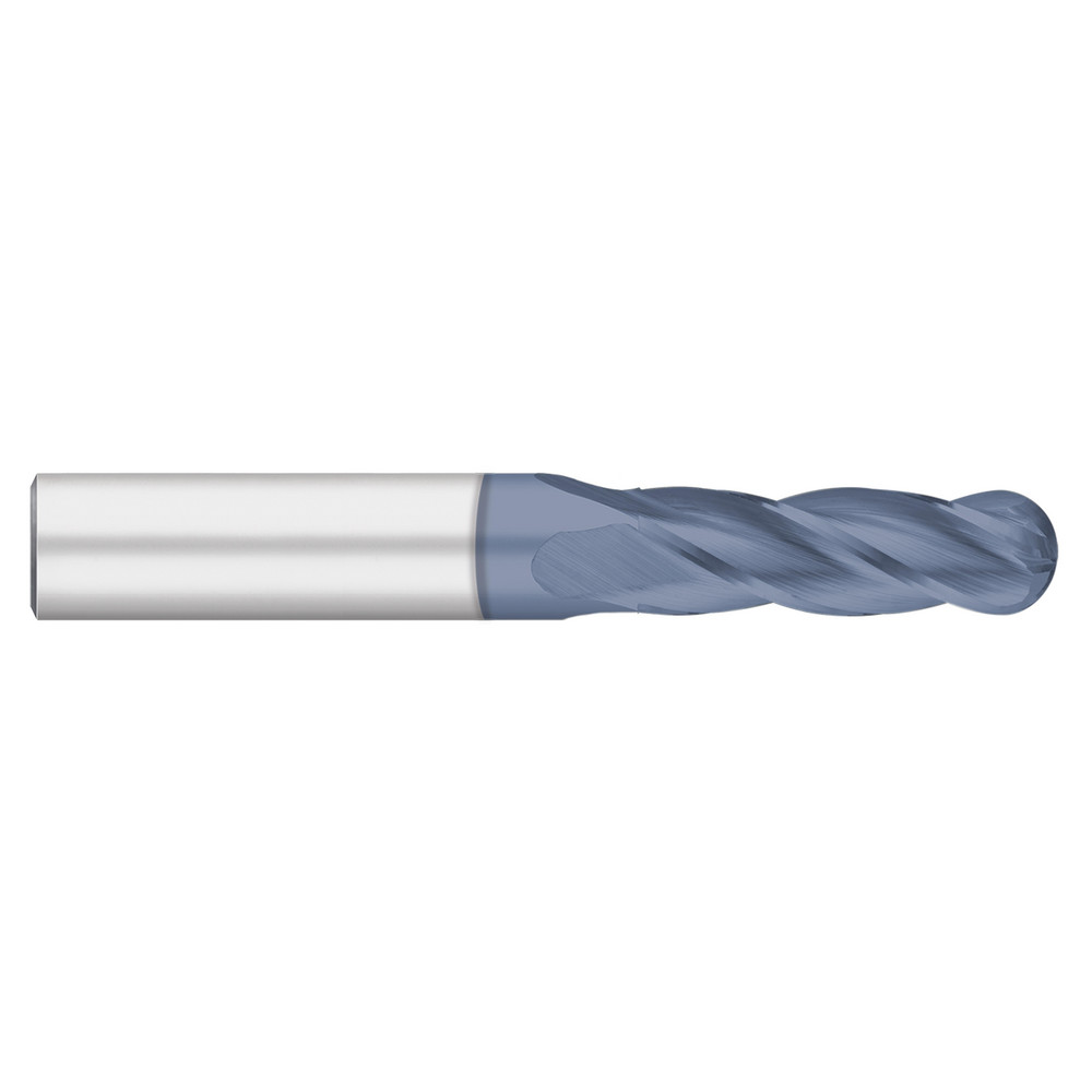 Titan USA - Ball End Mill: 4 Flute, Carbide | MSC Direct