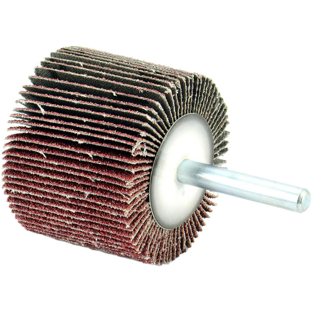 ARC Abrasives - Mounted Flap Wheel: 3" Dia, 2" Face Width, 120 Grit ...