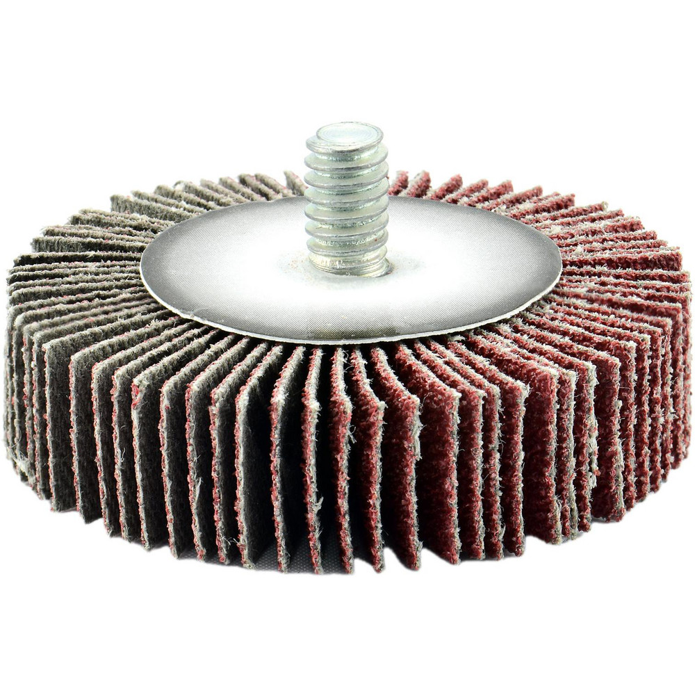 ARC Abrasives - Mounted Flap Wheel: 2" Dia, 1/2" Face Width, 80 Grit ...