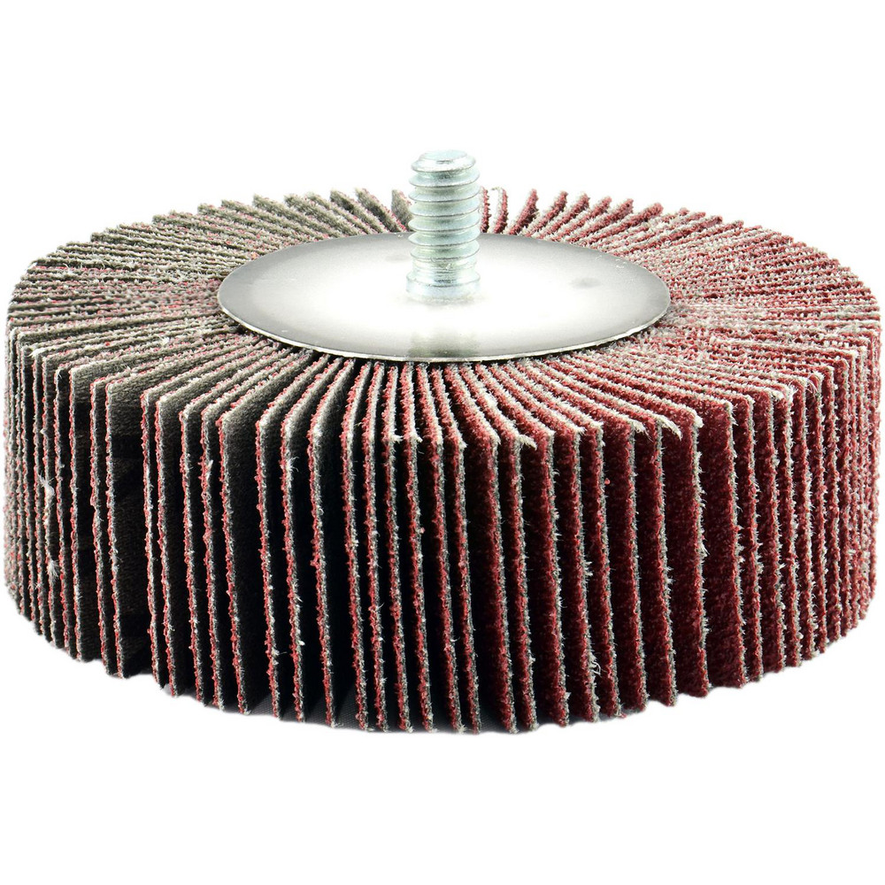 ARC Abrasives - Mounted Flap Wheel: 1-1/2" Dia, 1" Face Width, 60 Grit ...