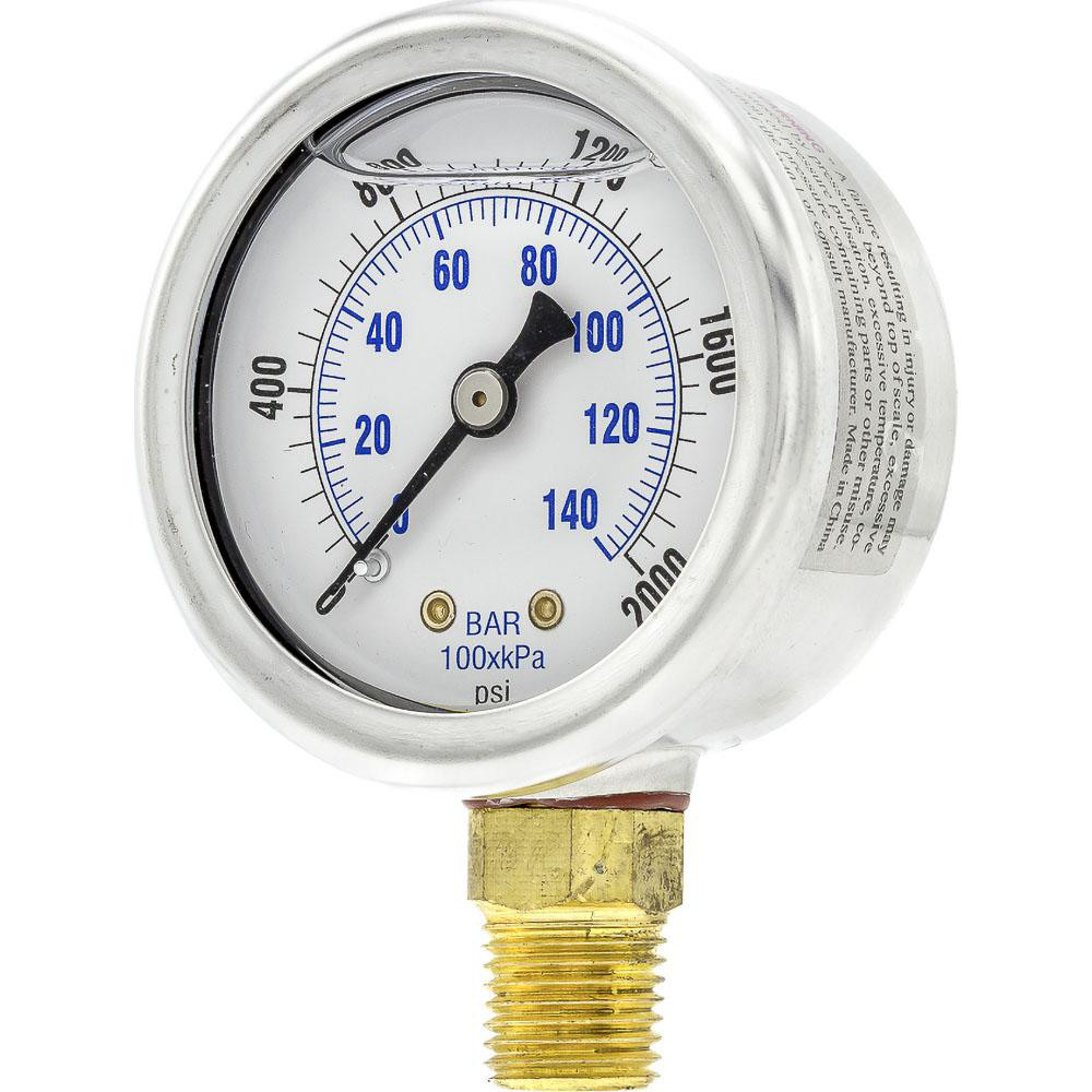 PIC Gauges - Pressure Gauges; Gauge Type: Industrial Pressure Gauges ...