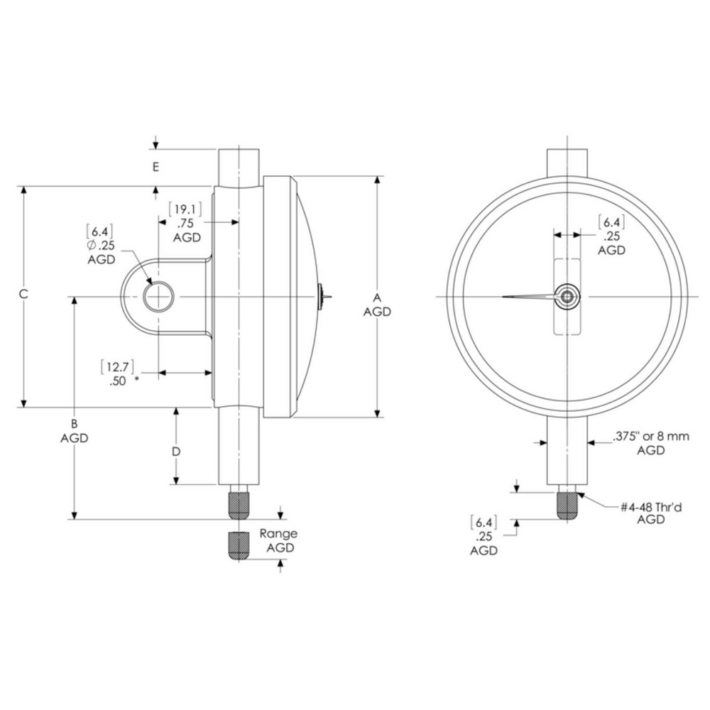 Mahr - .5MM .002MM GRAD 0-20 MARCATOR DIAL INDICATOR | MSC Industrial ...