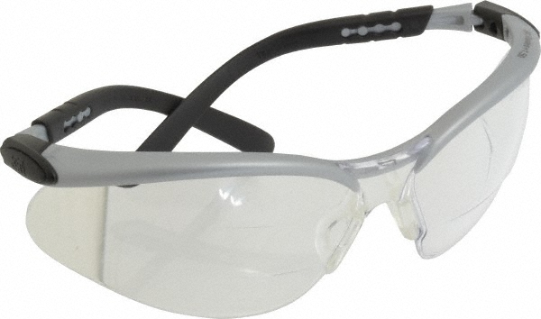 3M - +1.5, Clear Lenses, Anti-Fog, Framed Magnifying Safety Glasses ...