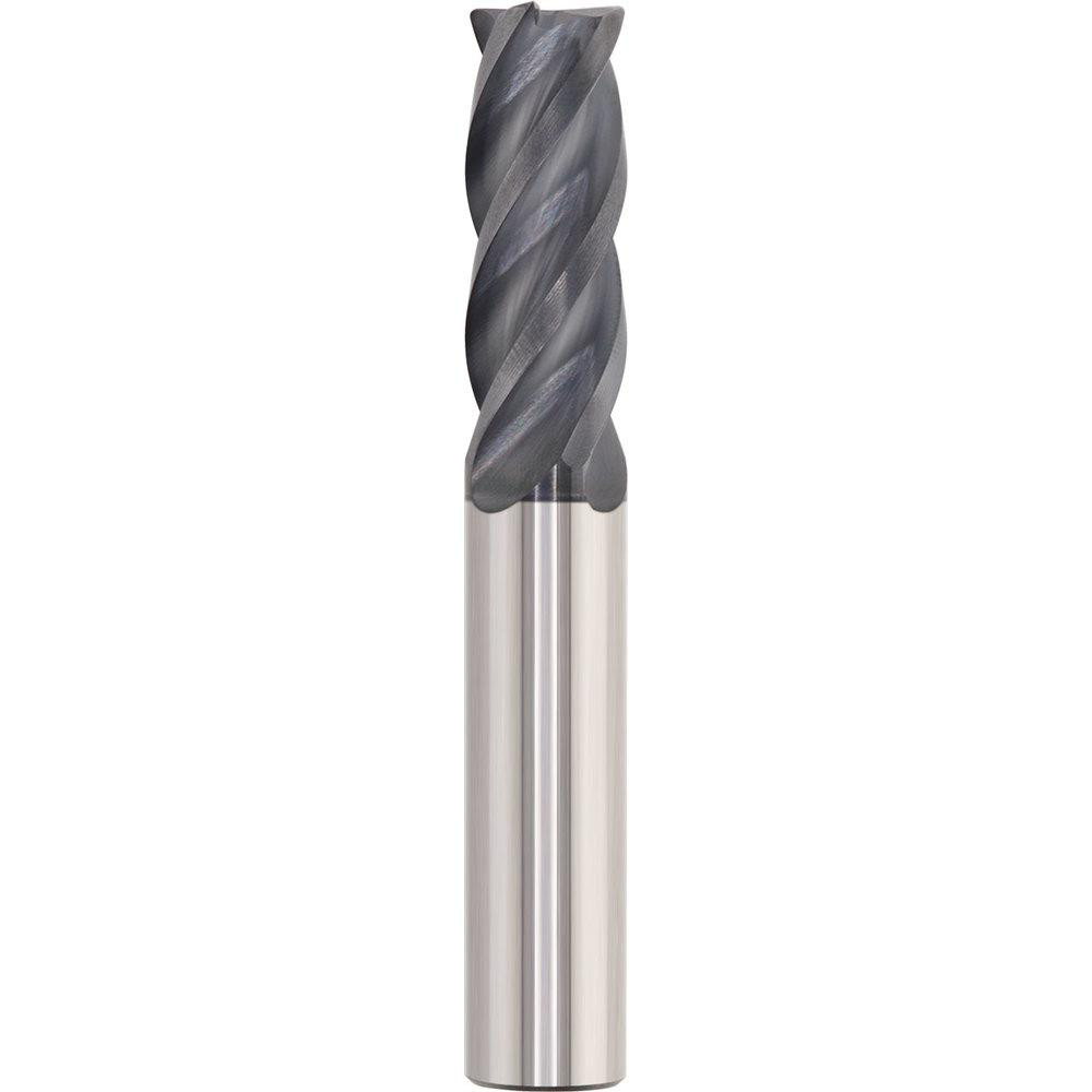 SGS - Corner Radius End Mill: 6.00 mm Dia, 13.00 mm LOC, 0.30 mm Radius ...