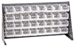 Quantum Storage - 32 Bin Louvered Panel with Ultra Bins | MSC Direct
