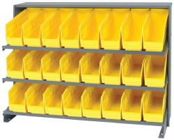 Quantum Storage - 24 Bin Store-More Sloped Shelving System | MSC Direct