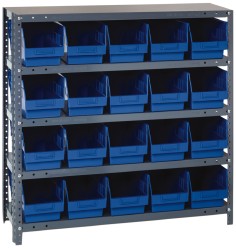 Quantum Storage - 20 Bin Store-More Shelf Bin System | MSC Direct