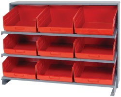 Quantum Storage - 9 Bin Store-More Sloped Shelving System | MSC Direct