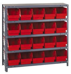 Quantum Storage - 20 Bin Store-More Shelf Bin System | MSC Direct