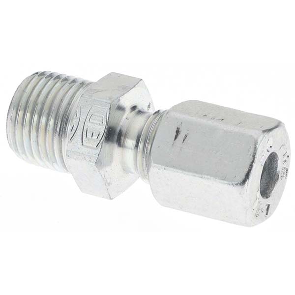 Parker - Flareless Bite-Type Tube Male Connector: 1/8" BSPT, 4 mm Tube ...