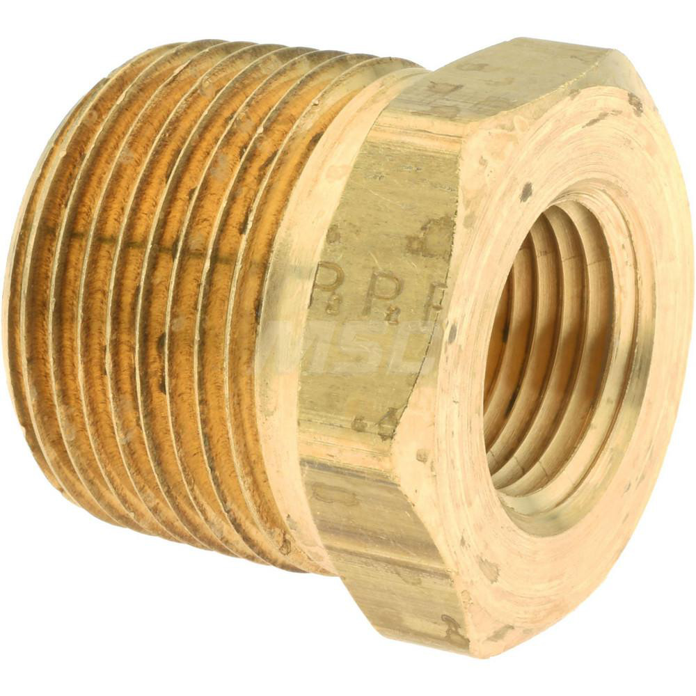 Parker - Industrial Pipe Bushing: 1/2" Female Thread, 1" Male Thread ...