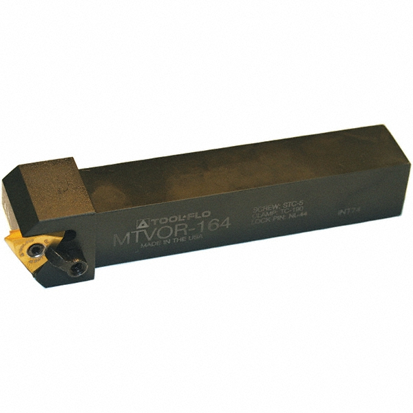 Tool-Flo - 4-1/2" OAL Left Hand External Indexable Threading Toolholder ...