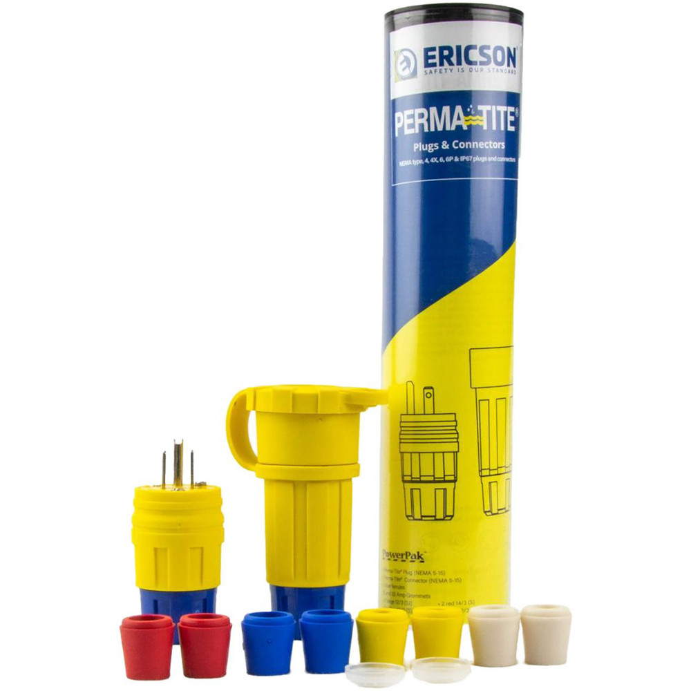 Ericson Mfg - Straight Blade Plugs & Connectors: Connector Type: Female ...