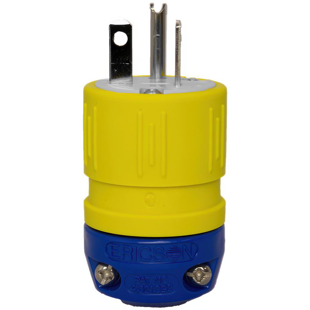 Ericson Mfg - Straight Blade Plugs & Connectors: Connector Type: Male ...