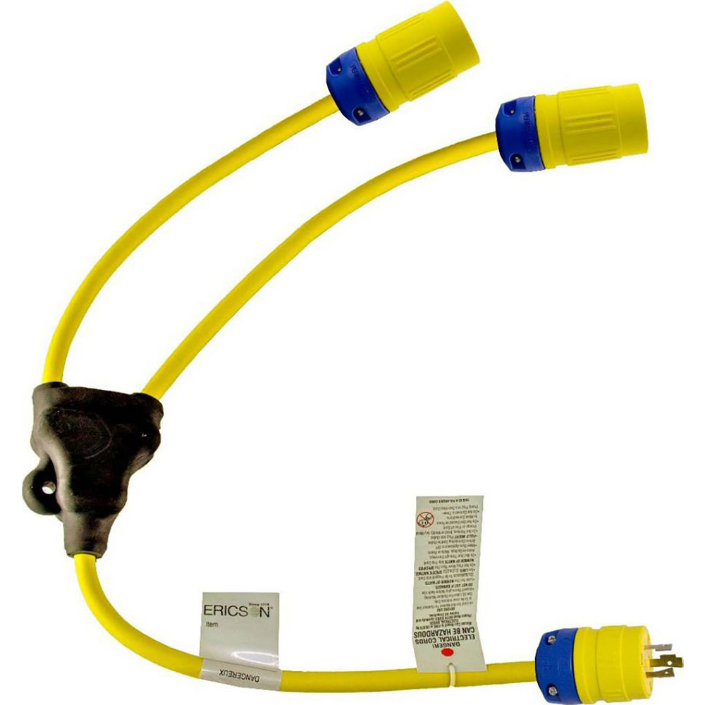 Ericson Mfg - Power Cords: Cord Type: Extension Cord, Y-Splitter ...