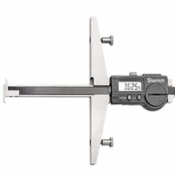 Starrett - 0mm to 600mm Stainless Steel Electronic Depth Gage ...